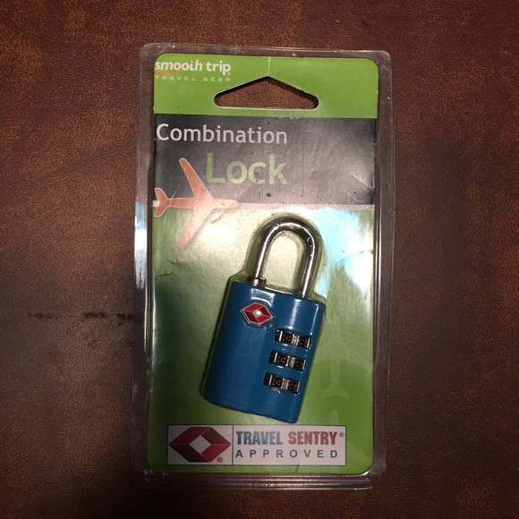 Other | Nwt Combination Lock Blue | Poshmark